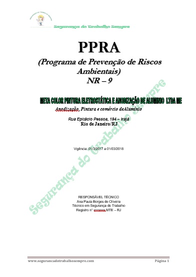 Como fazer PPRA - um passo a passo Completo
